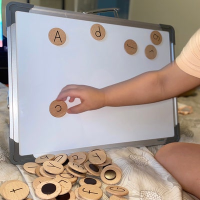 Trace & Erase Alphabet Workbook Dry Erase, Learn to Write Letters ...