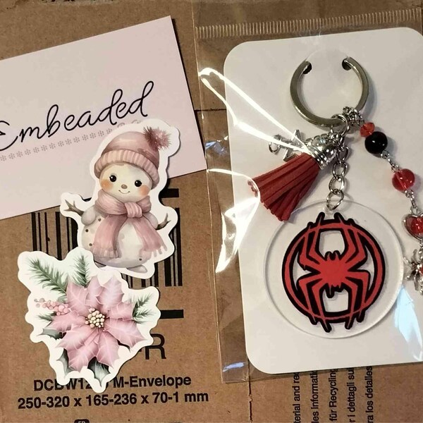 Miles Morales and Gwen Stacy Matching Keychain - Etsy