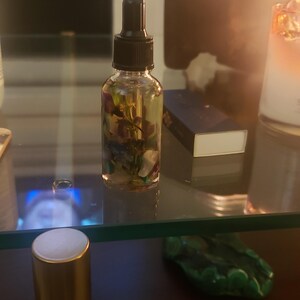 Spirit Guide Connection Botanical & Crystal Infused Oil Intention Oil ...