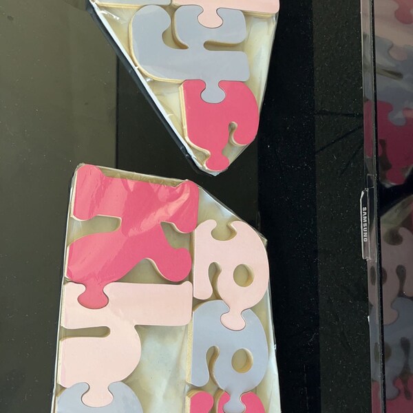 Name Jigsaw Personalised Childrens Puzzle Wooden Handmade Boys and ...