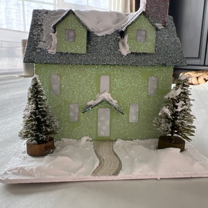 Rose Window Putz Church Christmas Craft Kit Build Decorate a Full Size ...