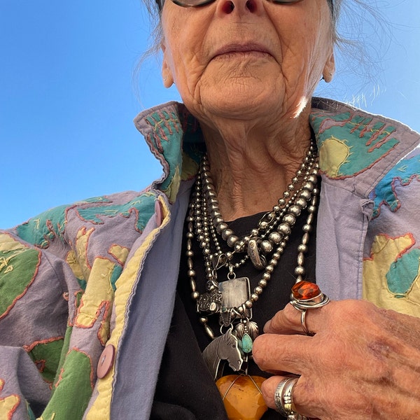 Rare Couple Storyteller Woman With Tabilita Signed by Pablo Quintana ...