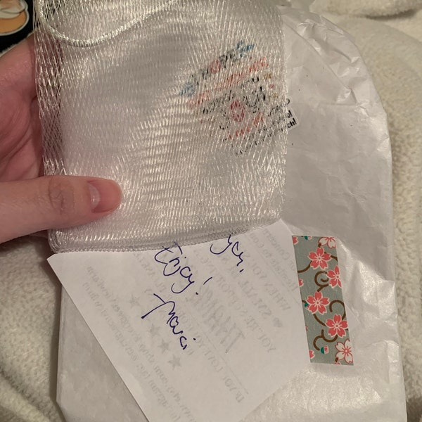 Soap Saver Bag | Bar Soap Reusable Extra Sudsy Lather | Soap on a Rope ...