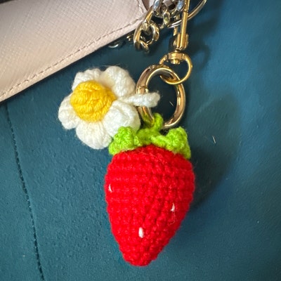 Crochet Clown Keychain, Cute Clown Keychain, Crochet Joker Key Ring ...