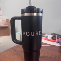 Personalized Birth Flower Stanley Cup With Name, Personalized Birth ...