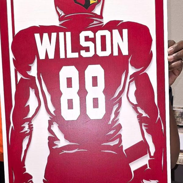 Custom Football Player Sign Team Order - Etsy