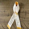 Custom Memorial Ribbons Pinned and Ready to Wear , Lapel Ribbons ...