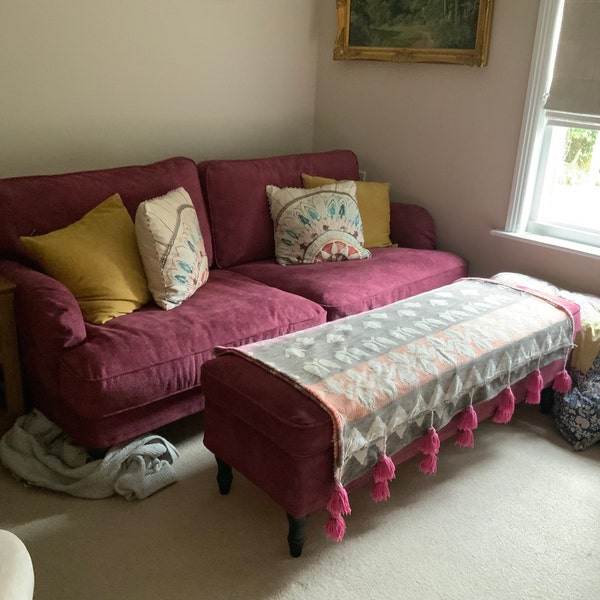 STOCKSUND 3-seat Sofa Cover Slipcover Hand Made With Multiple Color and ...