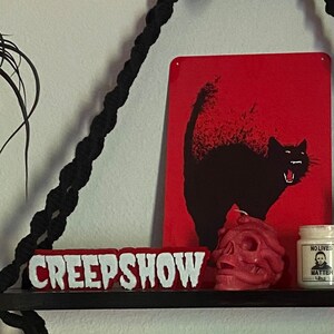 Creepshow Sign / Horror Movie Logo / Creep Show Bookcase Display ...