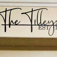 Custom Backyard Sign Personalized Yarn Sign Patio Sign Outdoor Kitchen ...