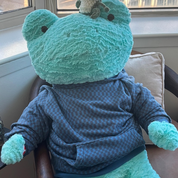 No-sew, Frankie DUO Froggy Crochet Pattern - Etsy