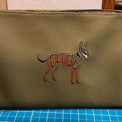 Embroidery Design Digitized Irish Setter Text Fill Keychain 4 - Etsy