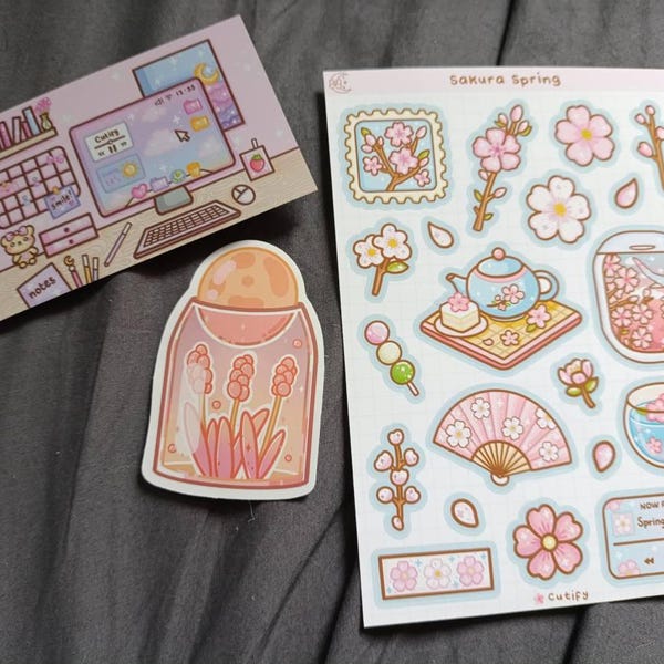 Self Care Sticker Sheet - Aesthetic, Self Love, Pamper Session, Spa Day ...