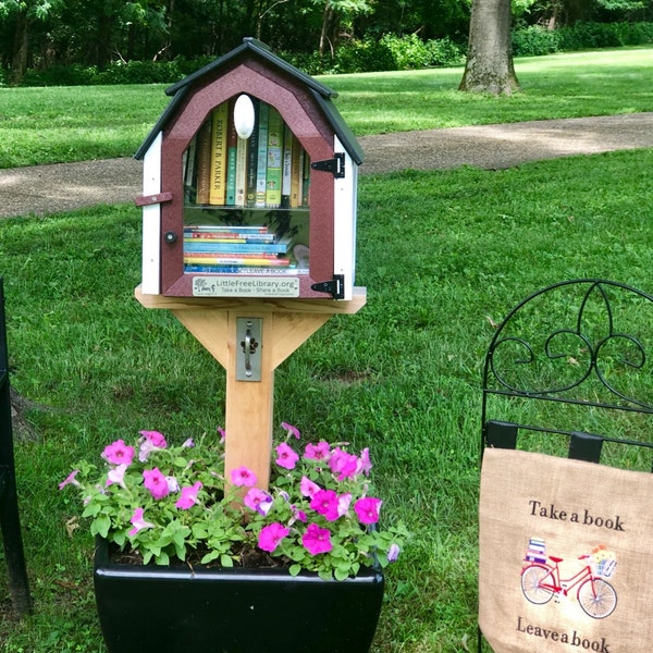 Snappot® Mailbox Planter Box - Resin Planter Extra Large Flower Pot ...