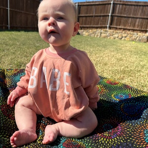 HOWDY Oversized Sweatshirt Romper Baby Boy Bubble Romper - Etsy