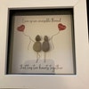 Personalised Balloon Family Tree Pebble Picture Framed Pebble Art ...