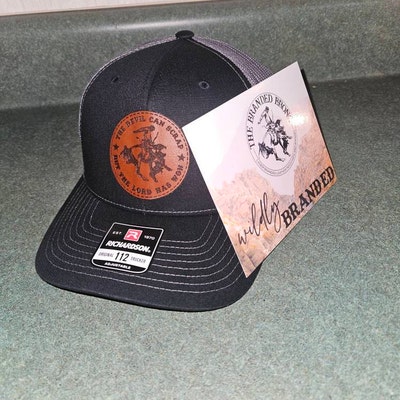 Blue Collar Dollar Leather Patch Hat Trades, Skilled Labor, Union - Etsy
