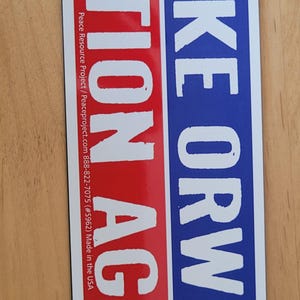 Imagine Peace - Small Bumper Sticker / Laptop Decal or Magnet - Etsy