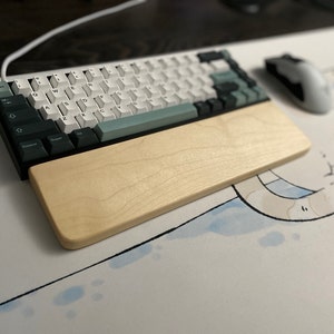 Maple Monitor Stand Display Riser Organisation Desk Shelf Handmade ...