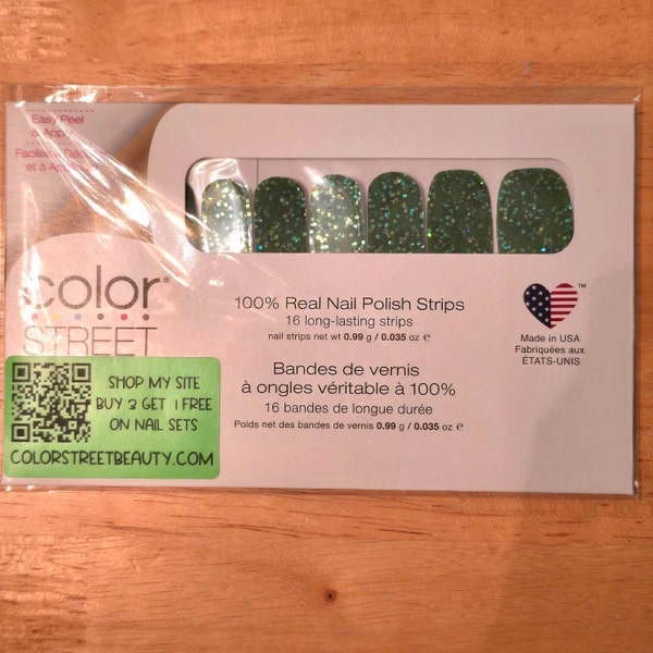 Color Street PEDICURE Nail Strips * 100% Real Nail Polish * Made in the ...