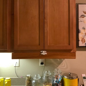 Toe Kick Drawer W/ Push-to-open Slides Custom Made to Order - Etsy