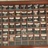 59 Opening Thimble / Small Miniature Display Case Cabinet Holder Wall ...