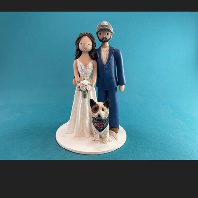 Horror Film Inspired Wedding Cake Topper Customized by - Etsy