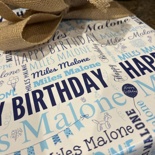 Hello Kitty Wrapping Paper Roll, Birthday Gift Wrap, Hello Kitty Gift ...