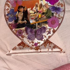 Pink Candy Table, Pink Coffee Table, Epoxy Side Table - Etsy