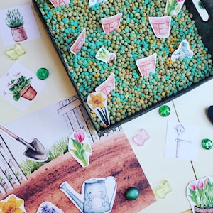 Spring Garden Activity Unit, Montessori Spring Games, Homeschool Spring ...