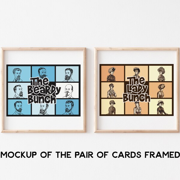 Two Square Wood Frame, Mock up Two Frames, Square Two Frames, 2 Frame ...