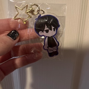 OMORI Charms OMORI Keychains Sunny Charm, Aubrey Charm, Kel Charm, Hero ...