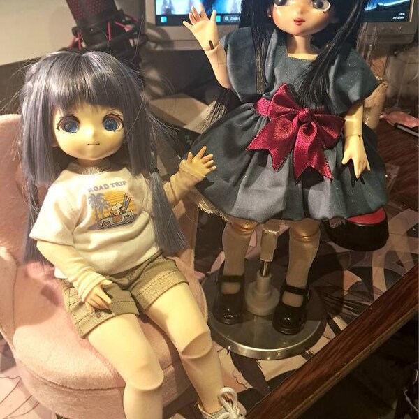 BJD SD Yosd Doll Stands for 1/3 1/4 1/6 BJD Metal Base and Wood Base - Etsy