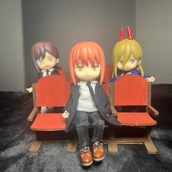 Outdoor Garden Furniture Kit 5 Pieces 1:12 Scale Miniature DIY KIT ...