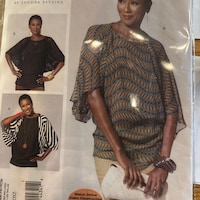 Simplicity 9045 Pattern UNCUT 1990s Vintage Retro Empire Waist Dress ...