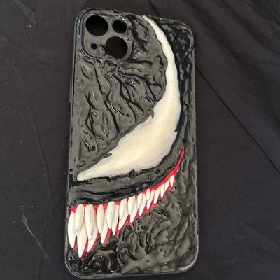 Luminous Effect Gothic Decoden Phone Case,3d Horror Scary Goth iPhone ...