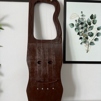 24 String Mega Size Jewish Lyre Harp King David Lyre Harp - Etsy