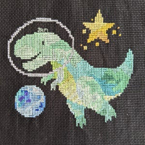 Dinosaur Cross Stitch Pattern, Set of 6 Dinos Cross Stitch, Dinosaur ...