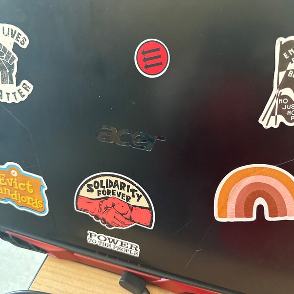 Solidarity Forever Sticker, Solidarity, Leftist, Socialist, Anarchist ...