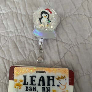 Salty Like Normal Saline Shaker Badge Reel/ 3D Badge Reel/ Floating ...