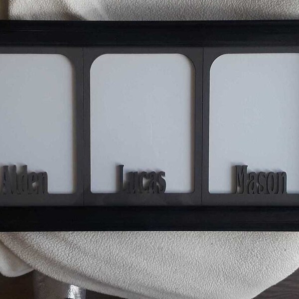 Personalized Kids Name School Years Picture Frame - Baby First Year ...