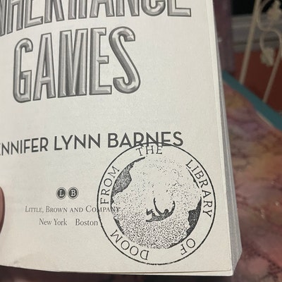 Custom Ex-libris Stamp Alligator and Woman Reading Book Illustration ...