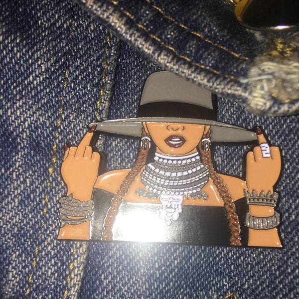 Girl Power Enamel Pin, Lapel Pin, Pin Gift Girlfriend, Soft Enamel Pin ...