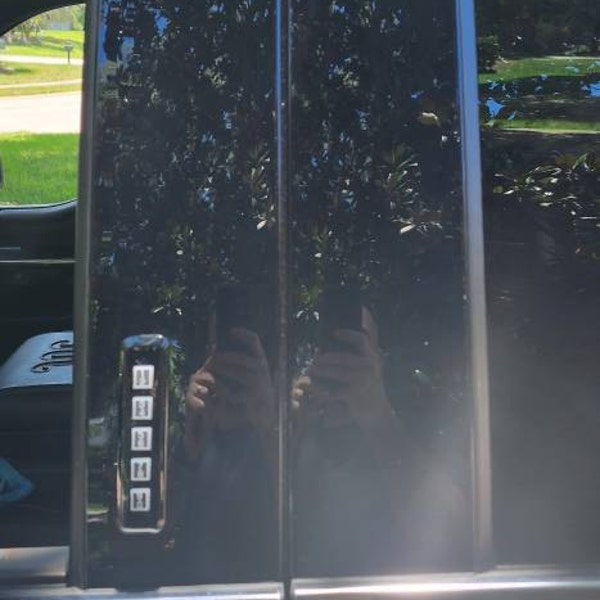 2021 AND UP Ford F150/F250 Gloss Black PPF Pillar Protector Kit ...