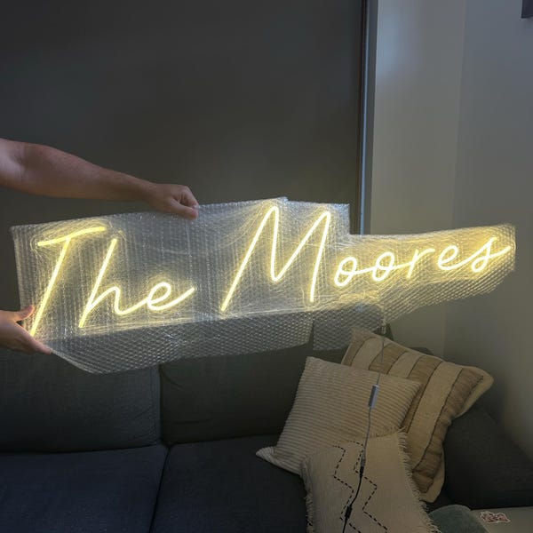 Custom Selfie Mirror LED Neon Sign | Wedding Mirror Wall Art Neon Light ...
