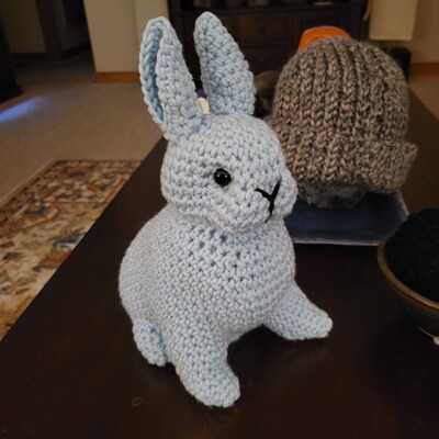 Crochet Pattern Realistic Mini Bunny Rabbit Amigurumi English PDF ...