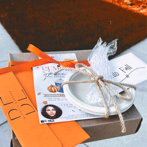 Fall Real Estate Mailer | Real Estate Fall Postcard | Pumpkin Mailer ...