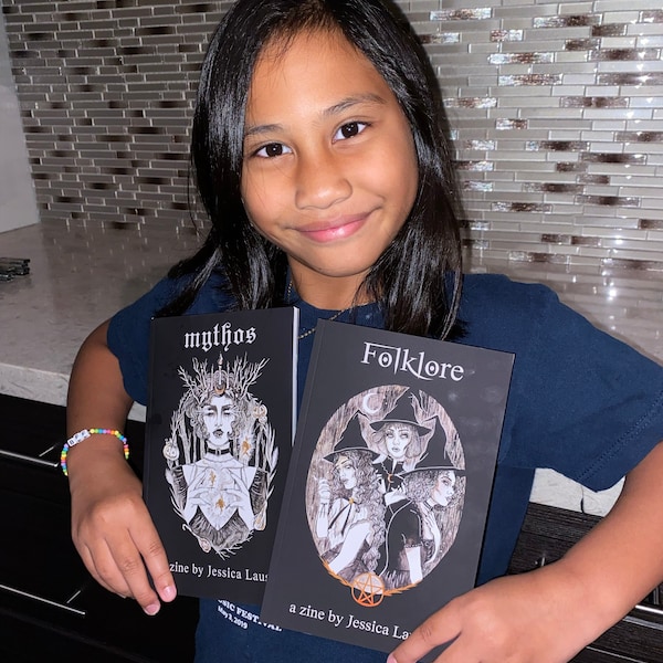 Inktober 2020 Zine "folklore" Illustrations & Short Stories Jlauserart ...