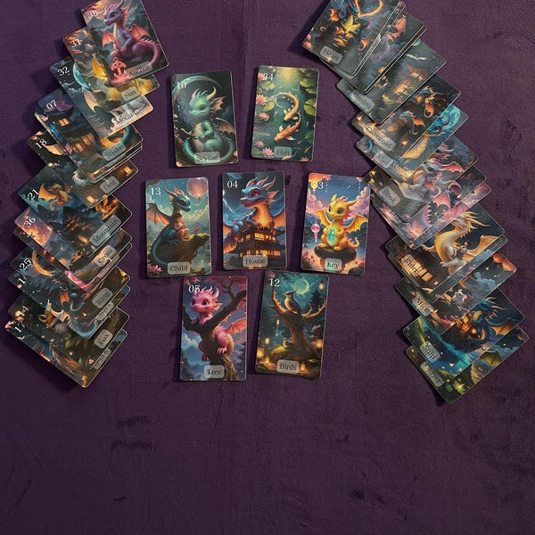 Origami Lenormand - Oracle of 36 Cards Inspired by the Ancestral ...