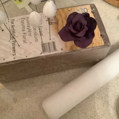 15 Solid Polystyrene Styrofoam Medium Rose Flower Bud Cone 33 - Etsy